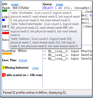 KristoferA's blog: Entity Framework support in Huagati Query Profiler (formerly known as Huagati ...